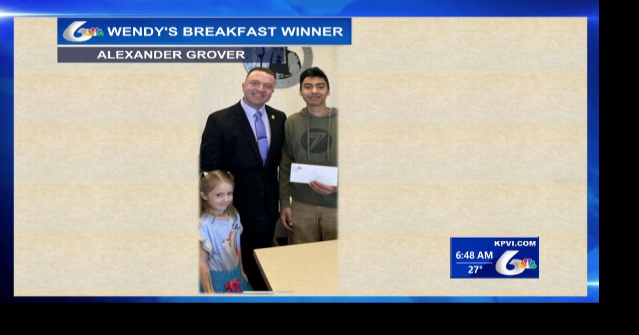 Alexander Grover with ShapeUpIdaho in Rexburg Wins Free Wendy's ...