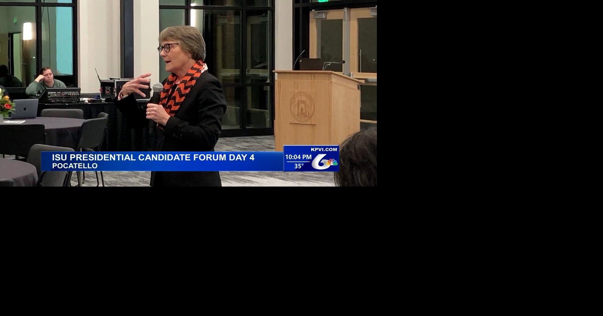 ISU Presidential Candidates Forum: Robbyn Wacker | Local News | kpvi.com