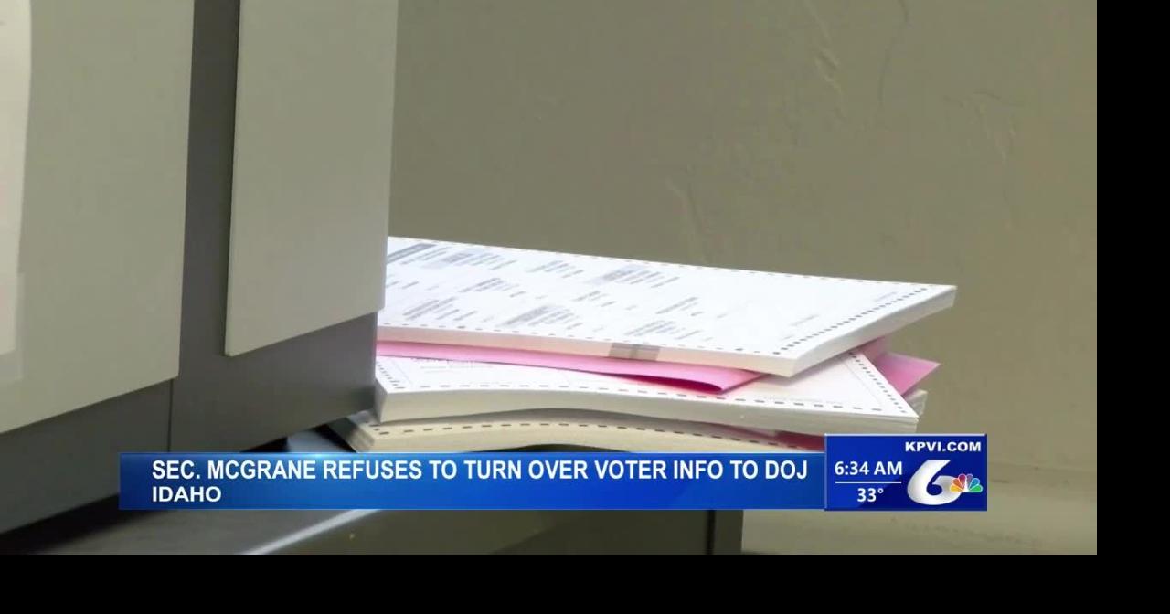 Idaho Secretary of State Phil McGrane Refuses to Give Personal Info. to ...