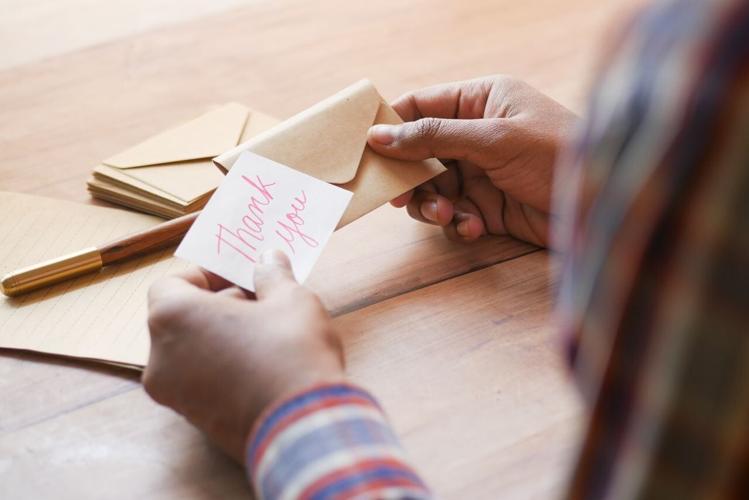 This wellness trend turns thank-you notes into brain training ...