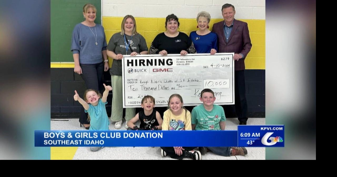 Boys & Girls Club Receives Large Donation | Local News | kpvi.com