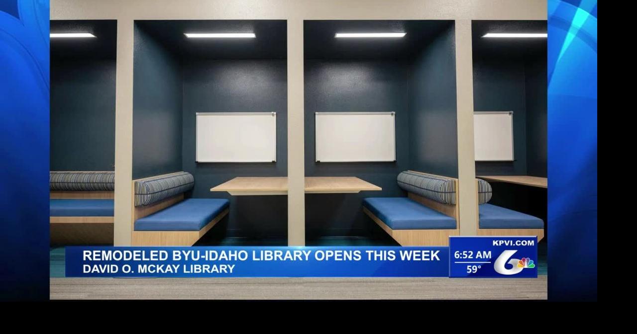 BYU-Idaho's Library Gets a New Upgrade | Local News | kpvi.com