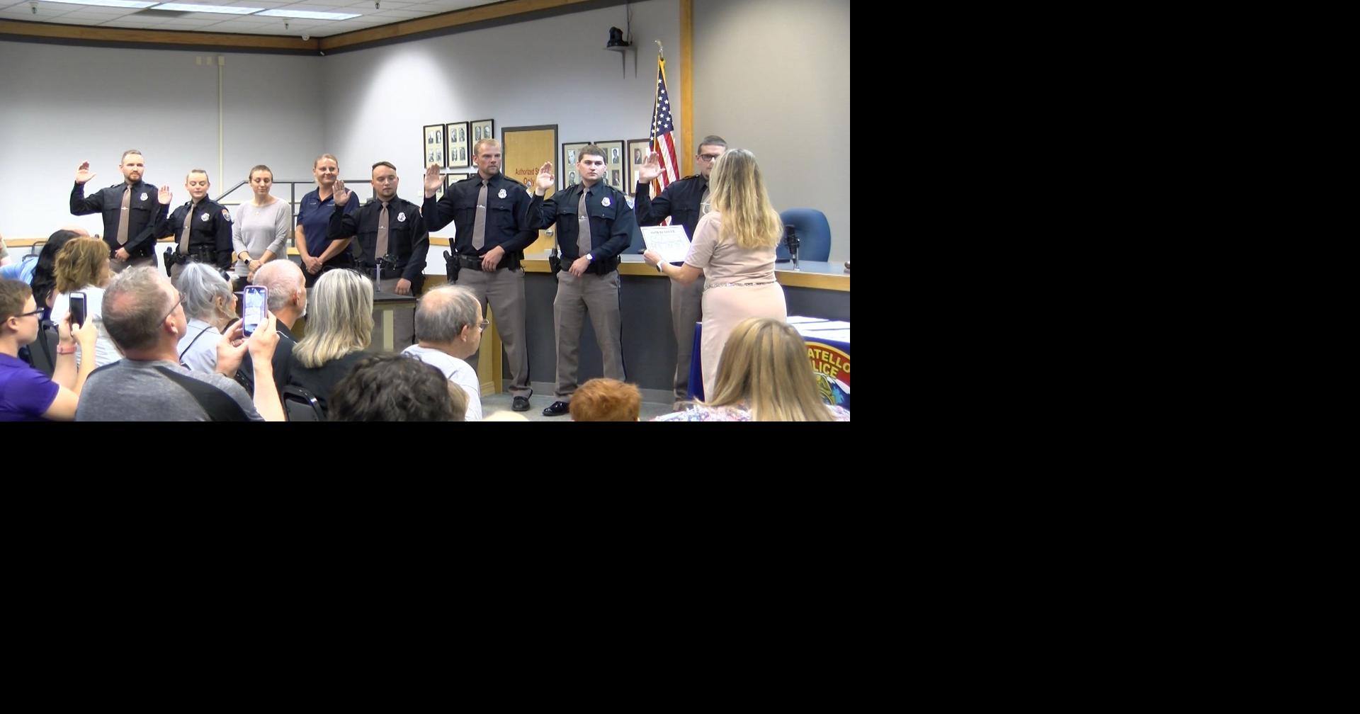 Officer Swear-In and Awards Ceremony | Local News | kpvi.com