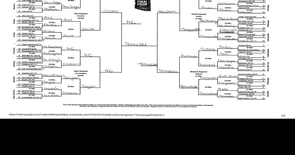 KPVI News Team College Basketball Brackets | | kpvi.com