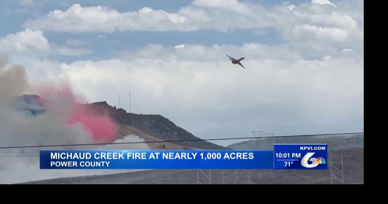 Michaud Creek Fire Burns Outside Pocatello | | kpvi.com