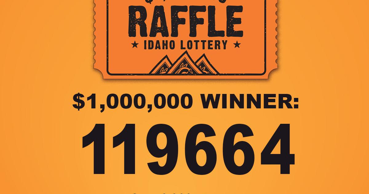 Idaho $1,000,000 Raffle Winning Numbers | Local News | kpvi.com