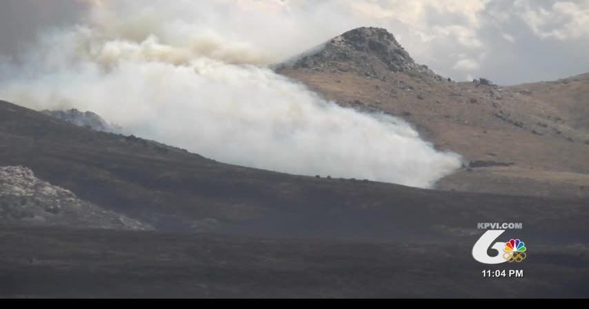 Lone Pine Fire burning in the Ross Fork area near Fort Hall | Local ...