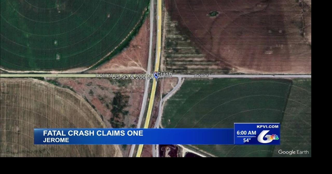 A Crash in Jerome Leaves One Driver Dead, and One Passenger Injured ...