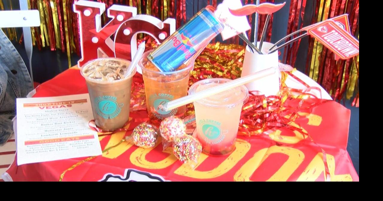 Local coffee shop brewing up Chiefs themed menu ahead of the Super Bowl ...