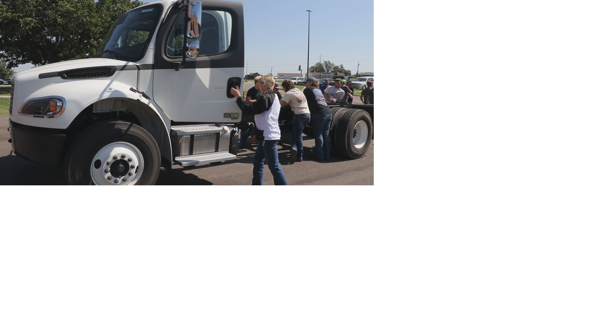 Hillyard Technical Center diesel class receives new truck | News | kq2.com