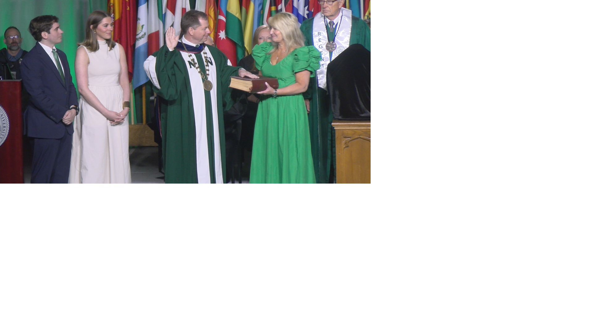 Inauguration Day at NWMSU officially celebrates new president | News ...