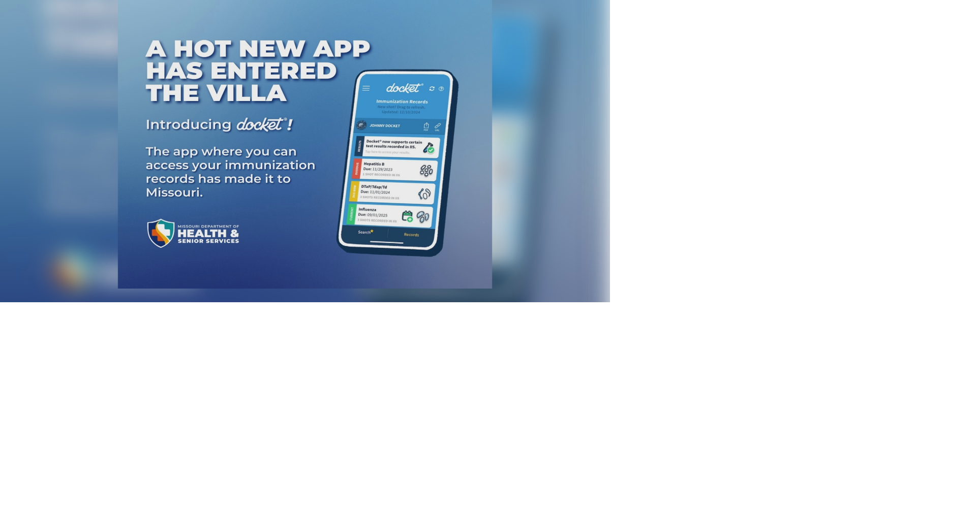 Missouri Department of Health and Senior Services partnering with ...