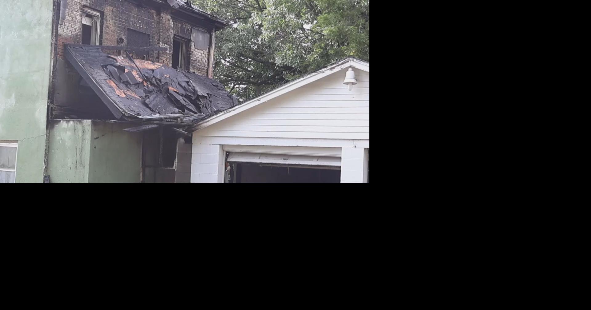 Early morning fire at abandoned property, corner of Mount Mora Road and ...