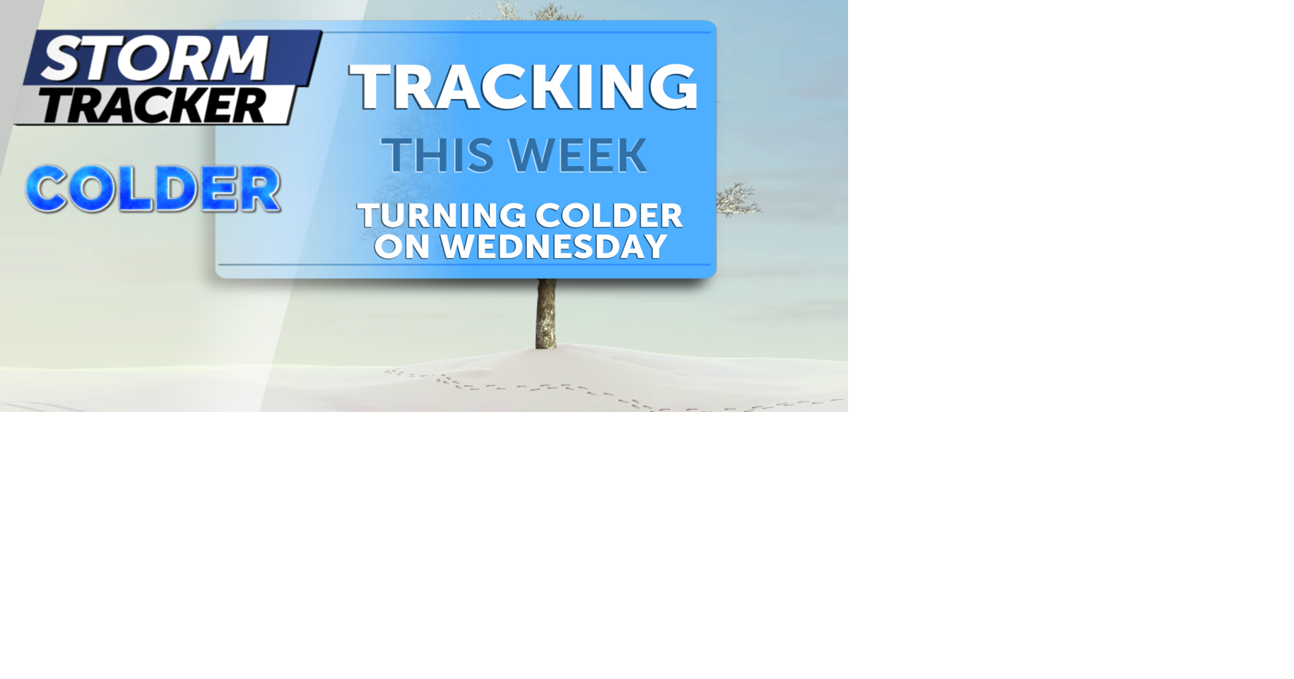 Tracking windy and colder air on Wednesday | Weather | kq2.com