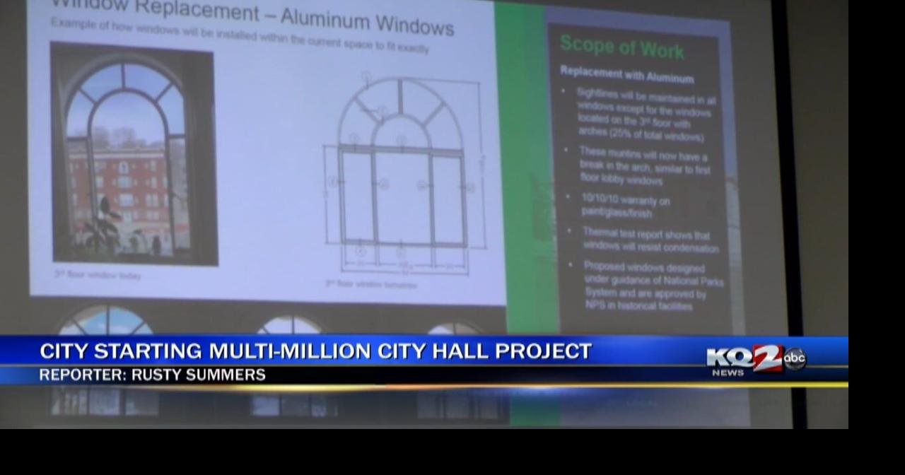 City Hall window replacement project | Community | kq2.com