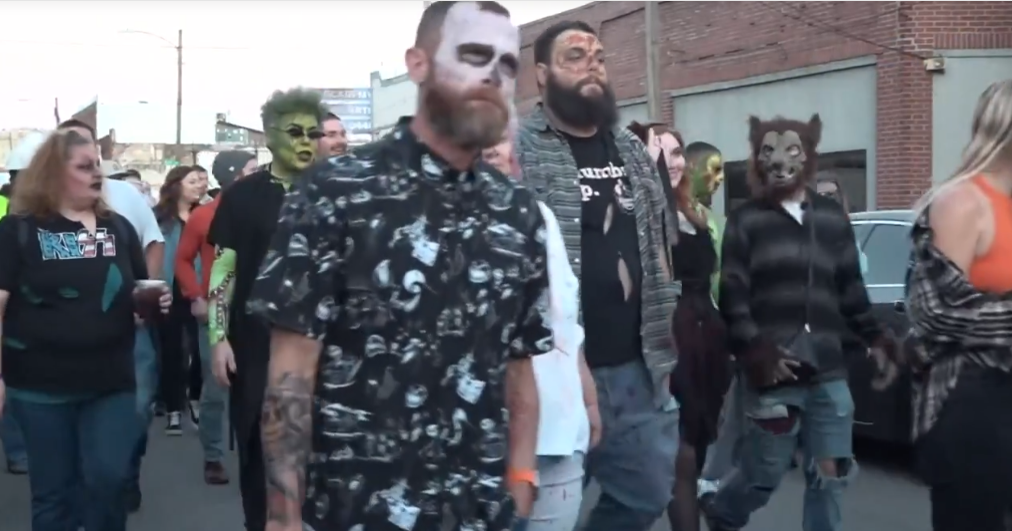 Zombies crawl down Frederick for pets | Community | kq2.com