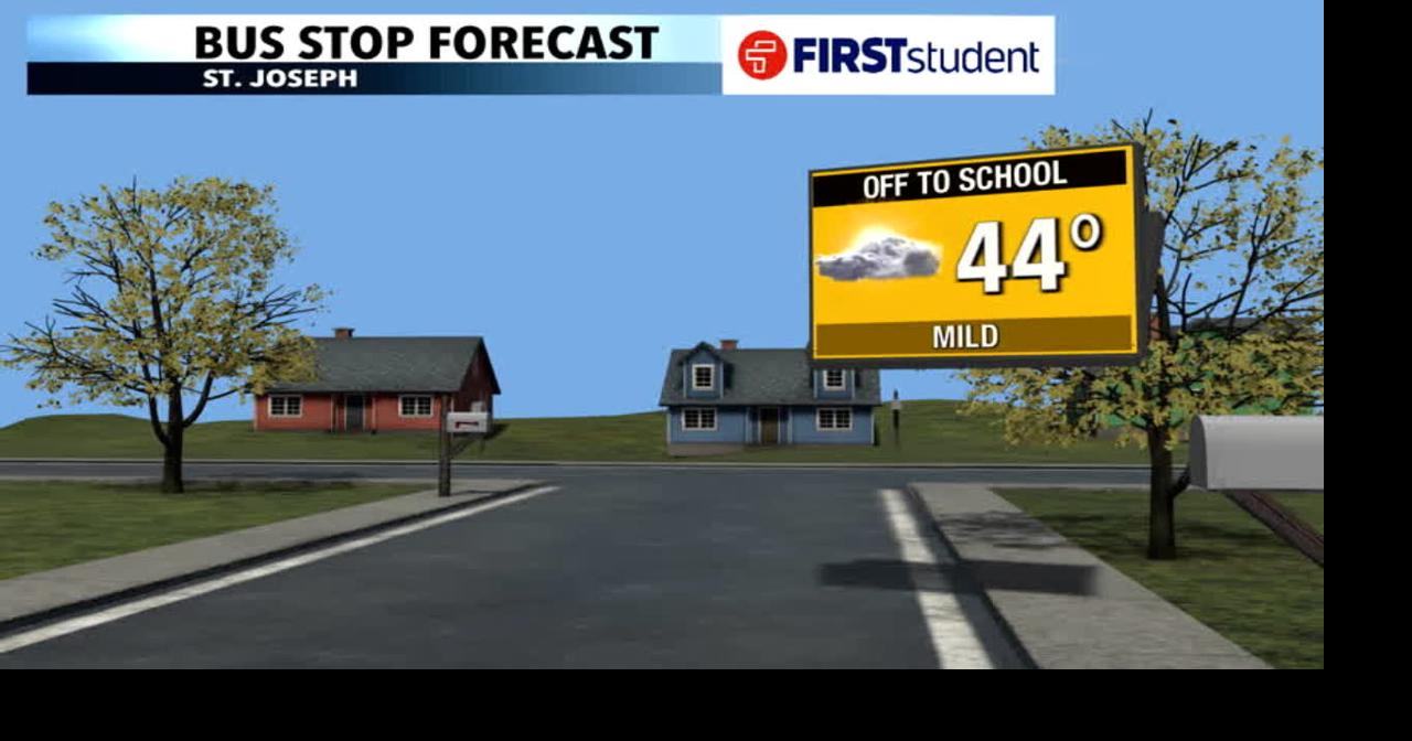Tuesday Bus Stop Forecast | Video | kq2.com