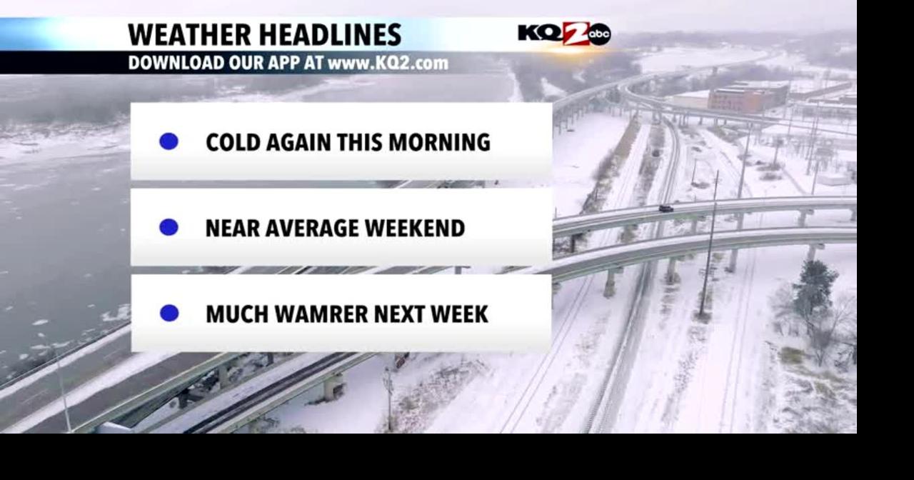 KQ2 Forecast: Much needed warmer temperatures on the way this weekend ...