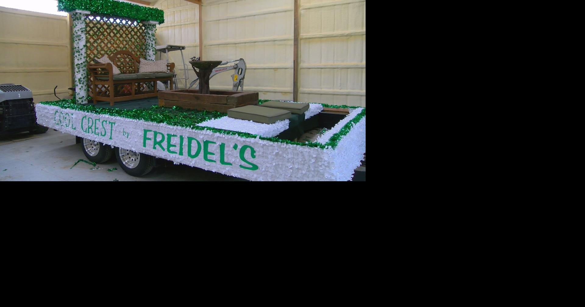 Local business owner creates 2 floats for Apple Blossom Parade | News ...