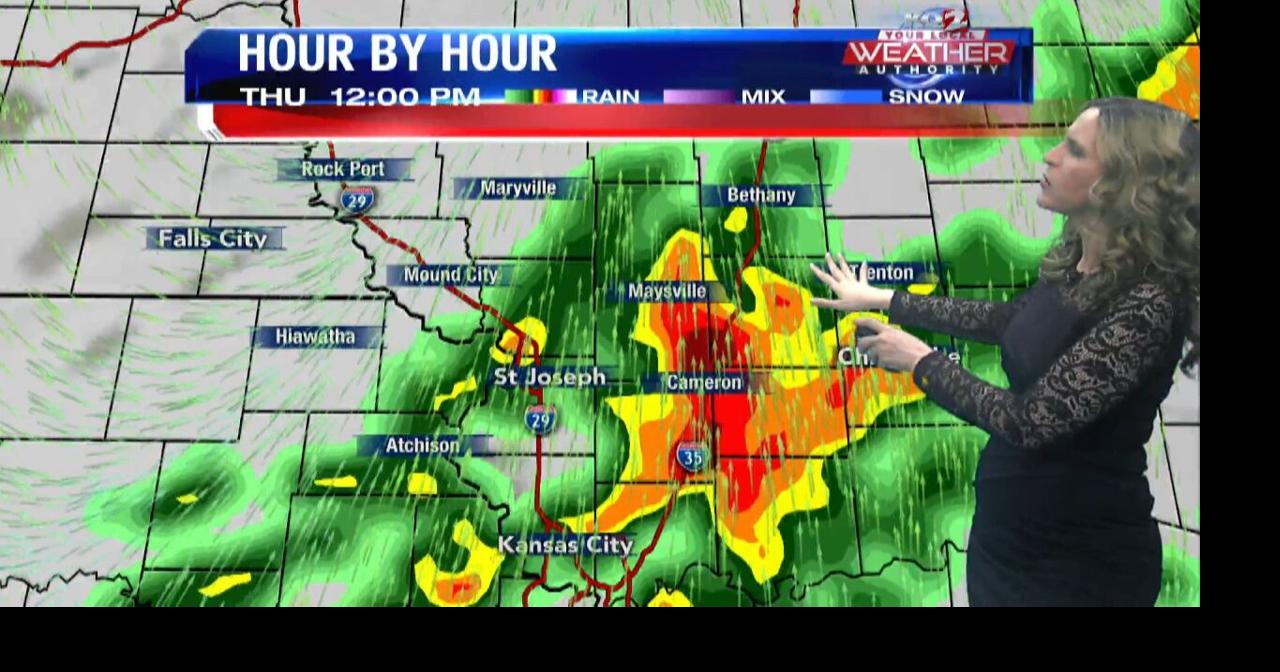 A rainy & stormy Thursday ahead | Video | kq2.com