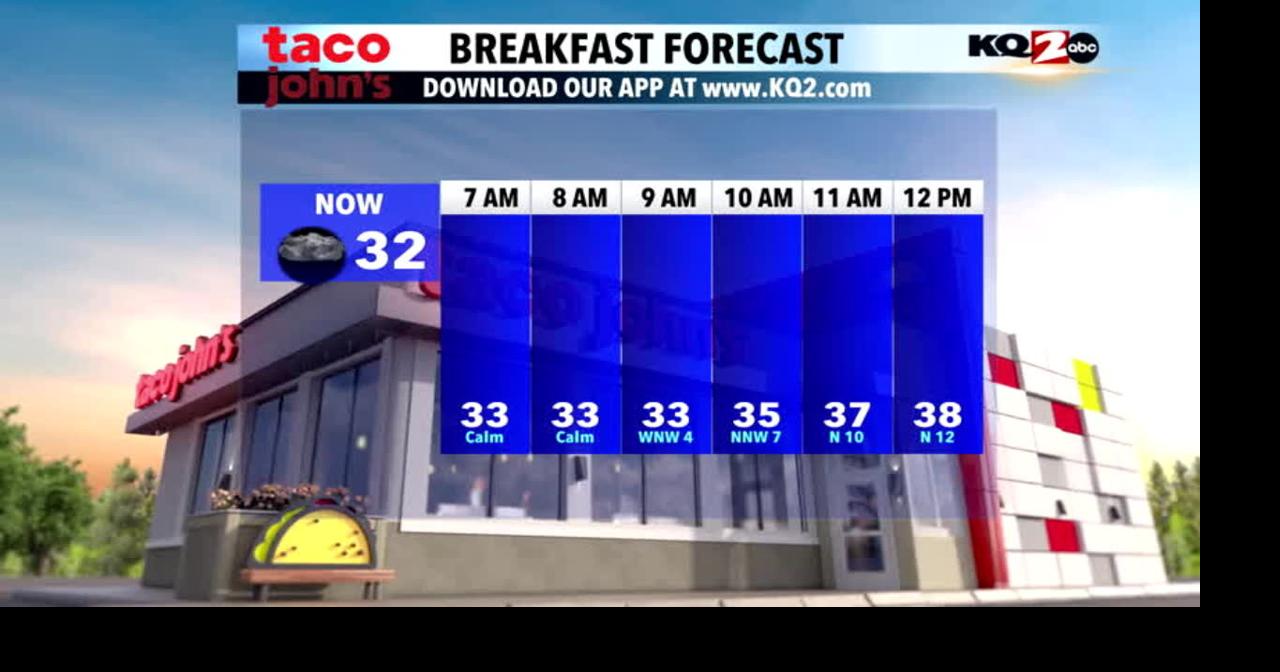Taco John's Breakfast Forecast | Video | kq2.com
