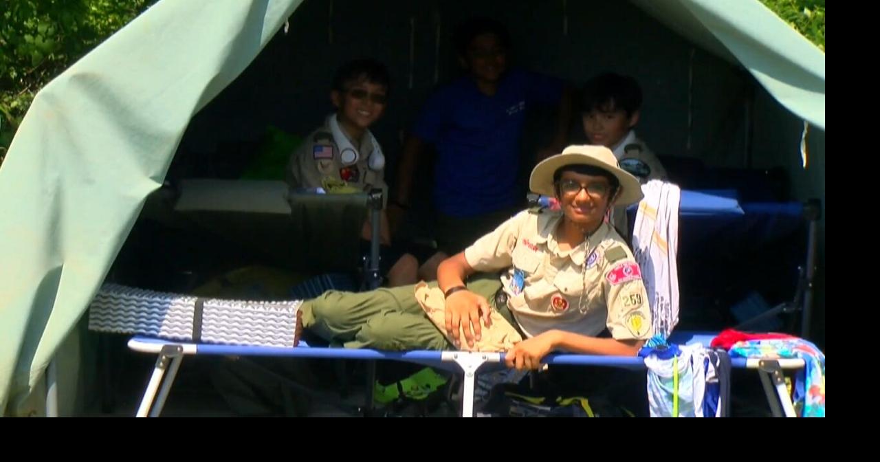 Scouts filled with joy during intake day at Camp Geiger | Video | kq2.com
