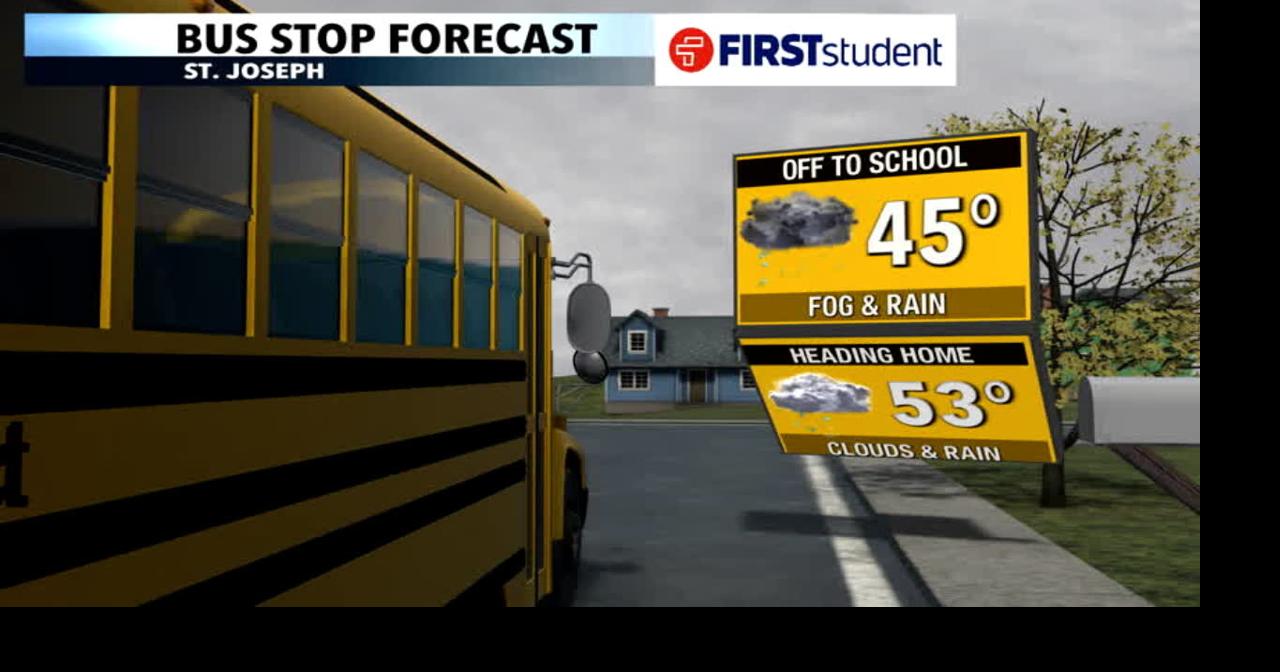 Monday Bus Stop Forecast | Video | kq2.com