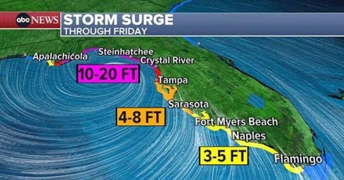 Hurricane Helene live updates: Track path as Florida braces for ...