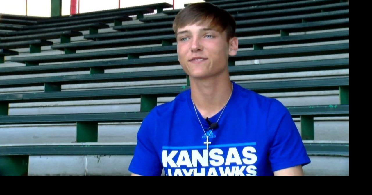 Chris Coy commits to University of Kansas | Video | kq2.com