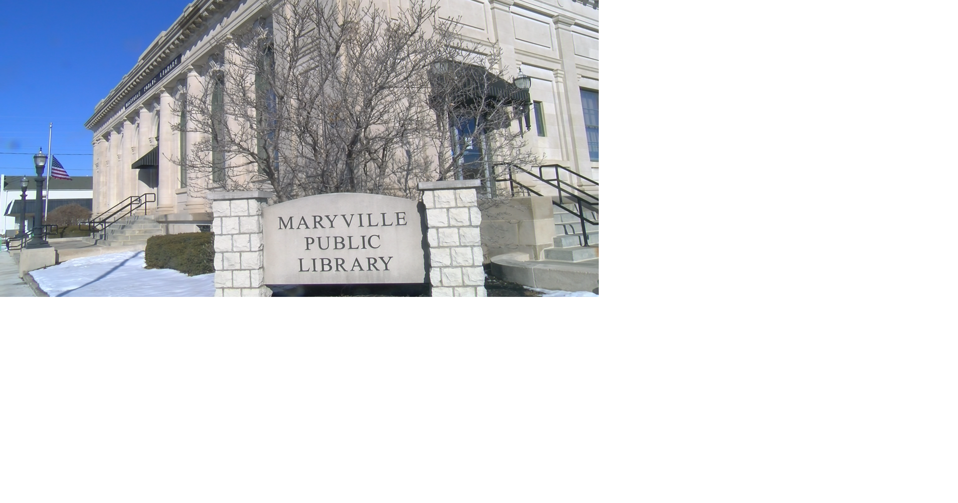 Maryville Community Center, Library open as warming stations | News ...