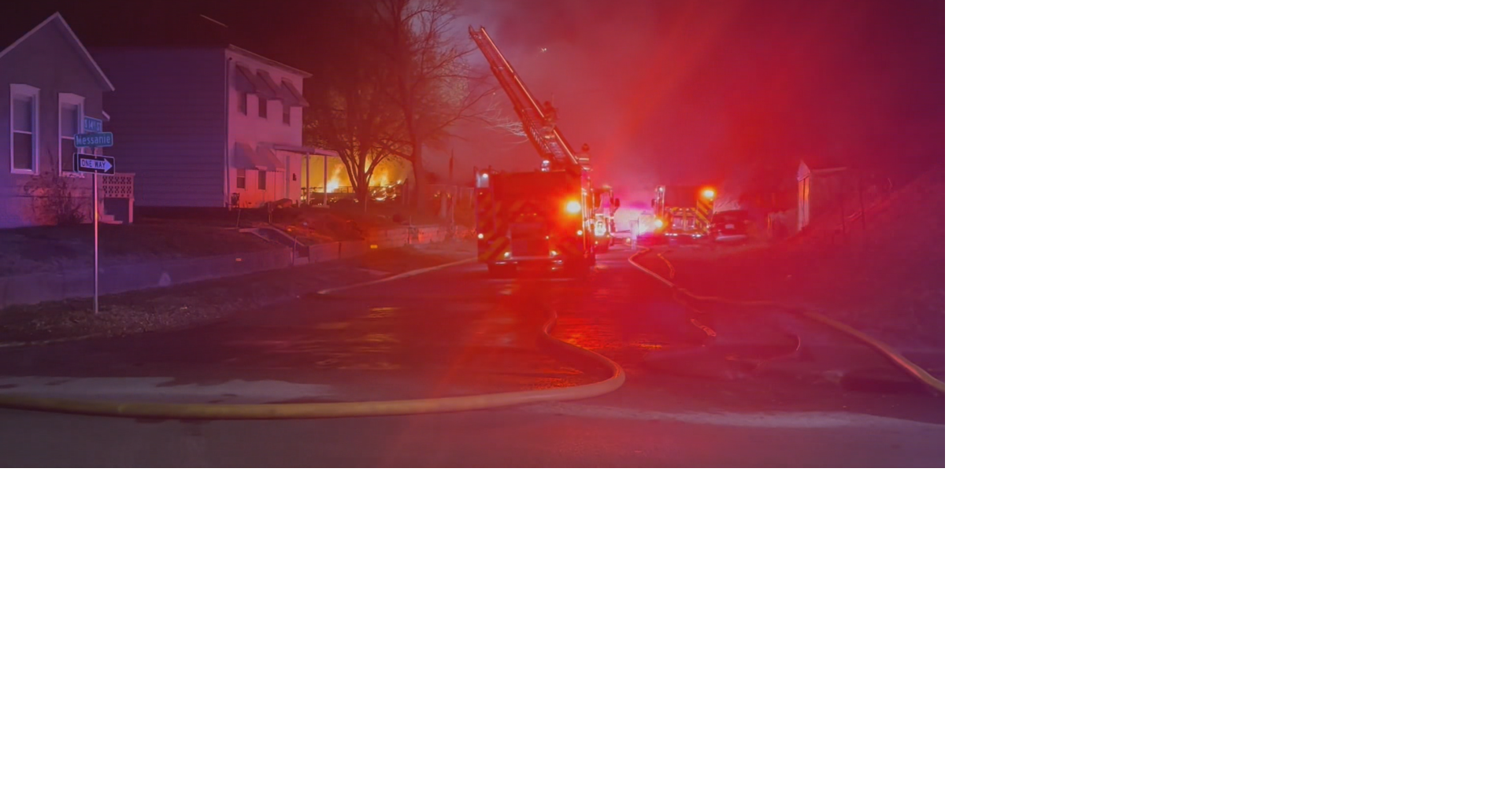 SJFD battles structure fire Tuesday night near S. 14th and Messanie ...