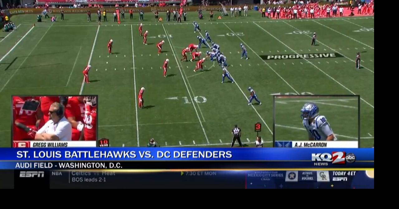 St. Louis Battlehawks Flying High After Win over DC | Sports | kq2.com