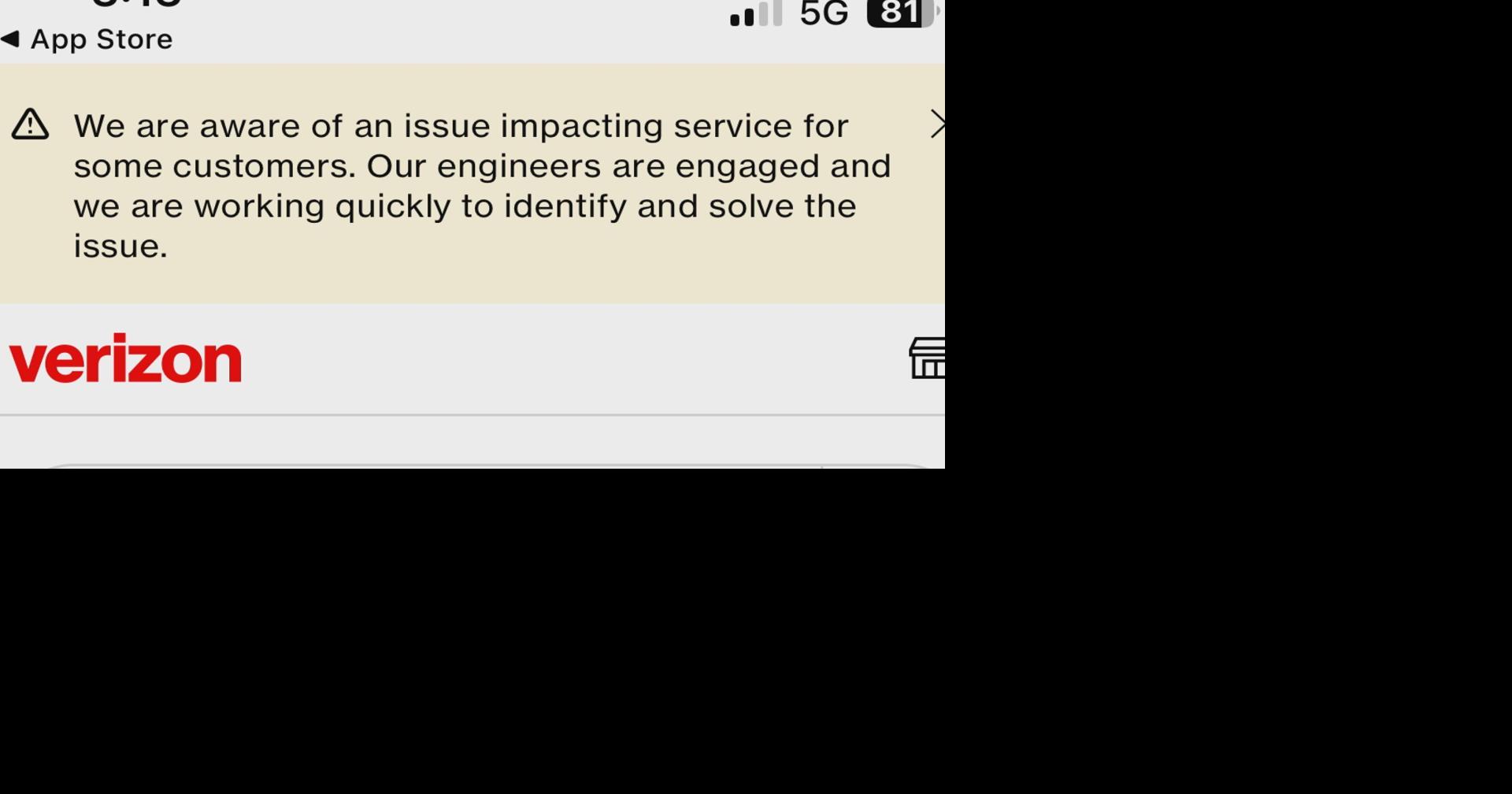 Verizon Wireless experiences issue impacting service for some customers ...