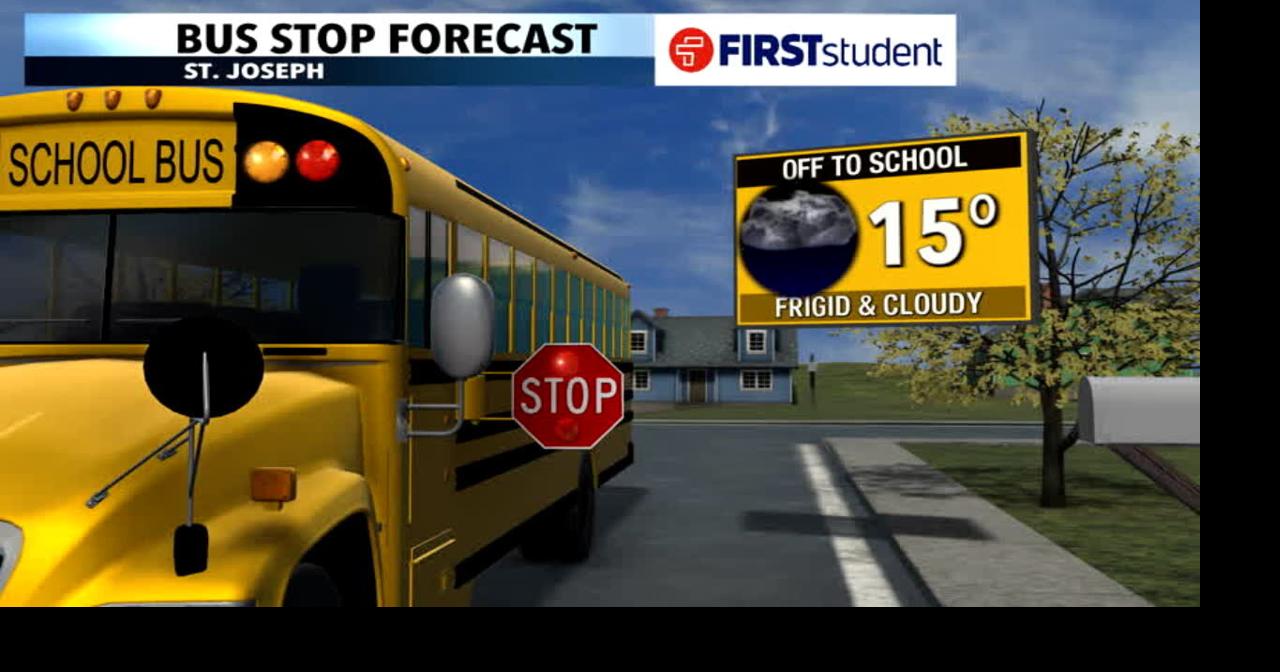 Tuesday Bus Stop Forecast | Video | kq2.com