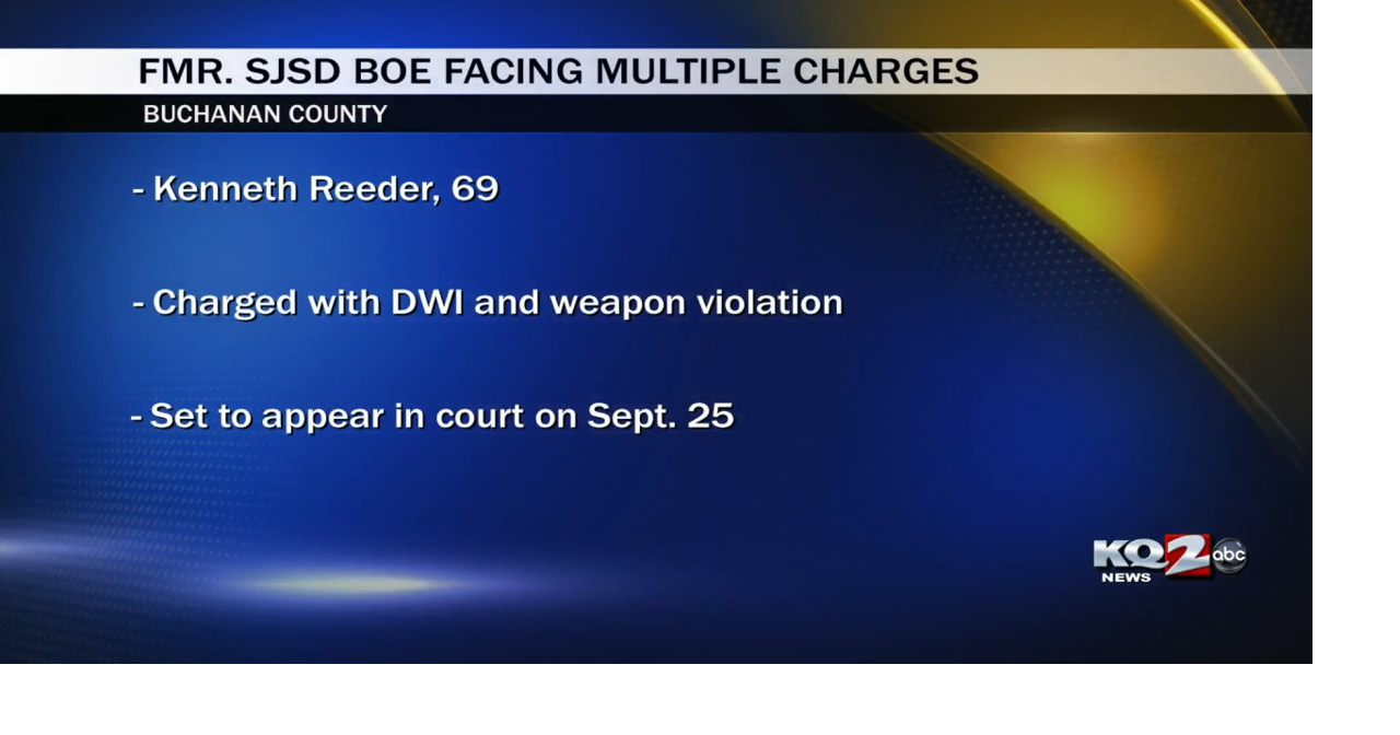 Former SJSD board member faces multiple charges | Top Stories | kq2.com