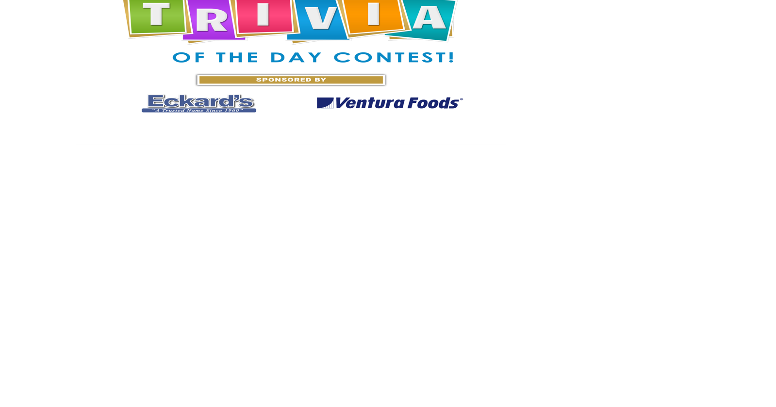 Trivia Contest | Past-contests | kq2.com