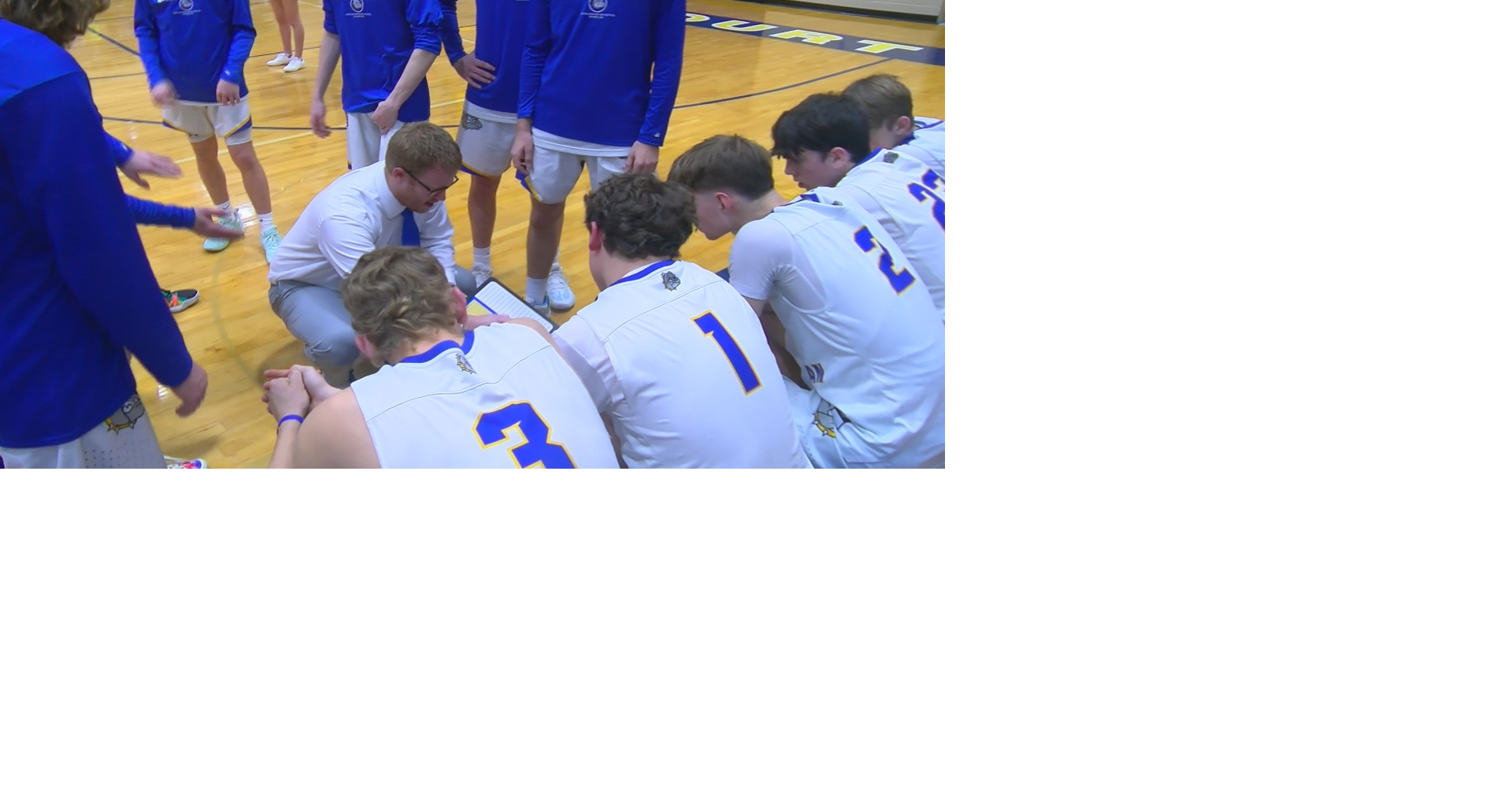 East Buchanan and Lawson High School basketball split series in Gower ...