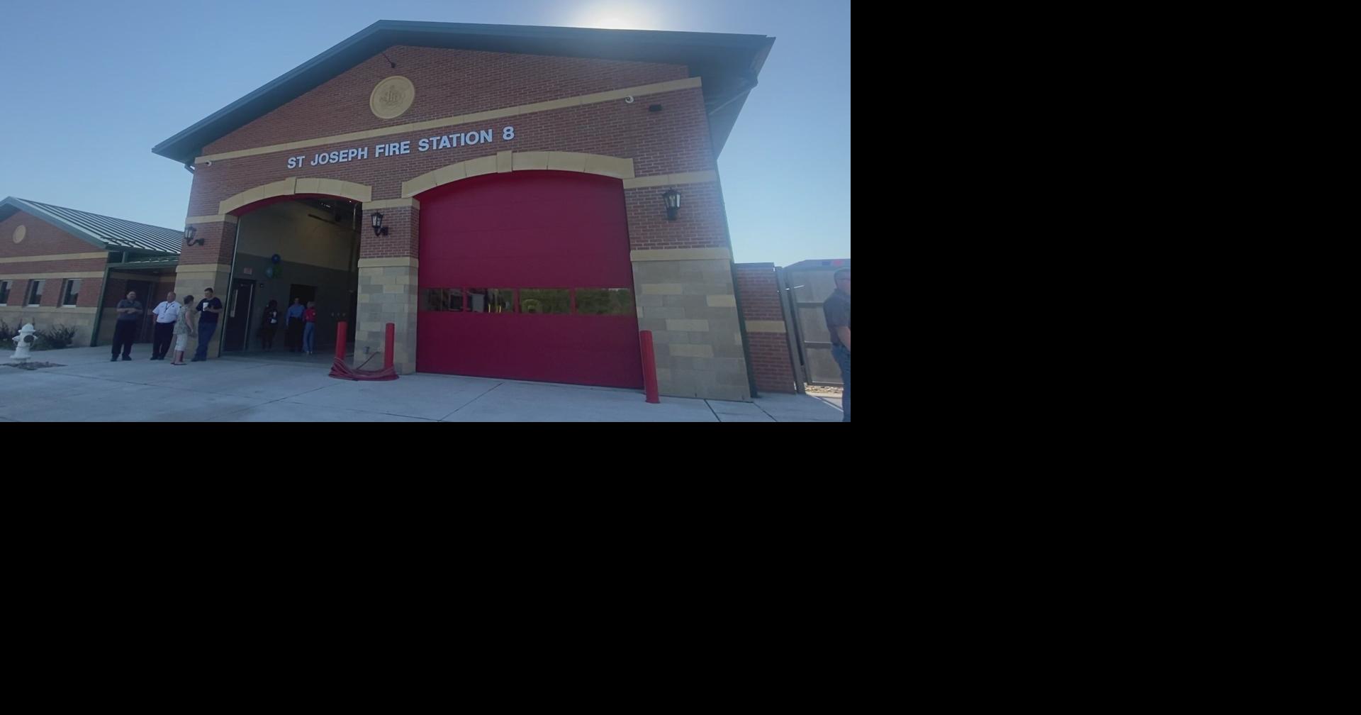 Newly constructed Fire Station 8: funded by St. Joe residents, for St ...