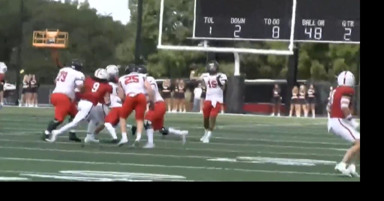 Benedictine Ravens Senior Jackson Dooley Etching Name all over Program ...