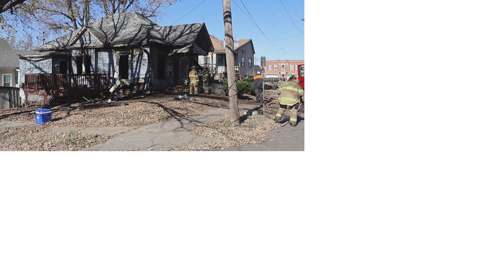 House fire shuts down King Hill Ave. | News | kq2.com