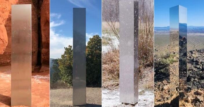 What are monoliths? Timeline of 'mysterious' columns around the world ...