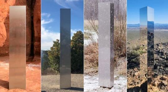 What are monoliths? Timeline of 'mysterious' columns around the world ...