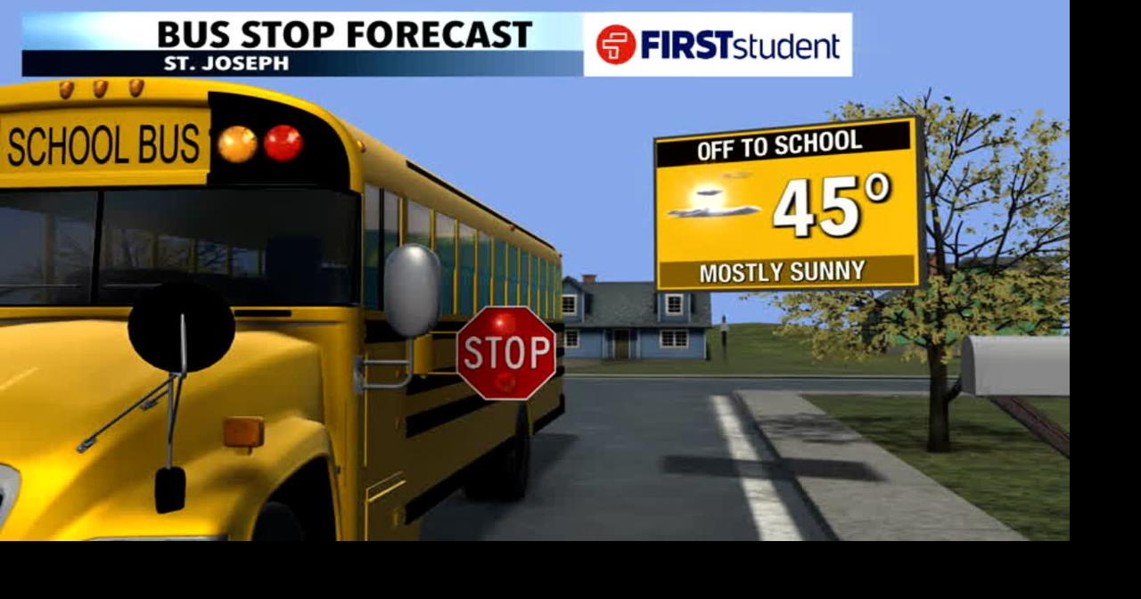 Tuesday Bus Stop Forecast | Video | kq2.com