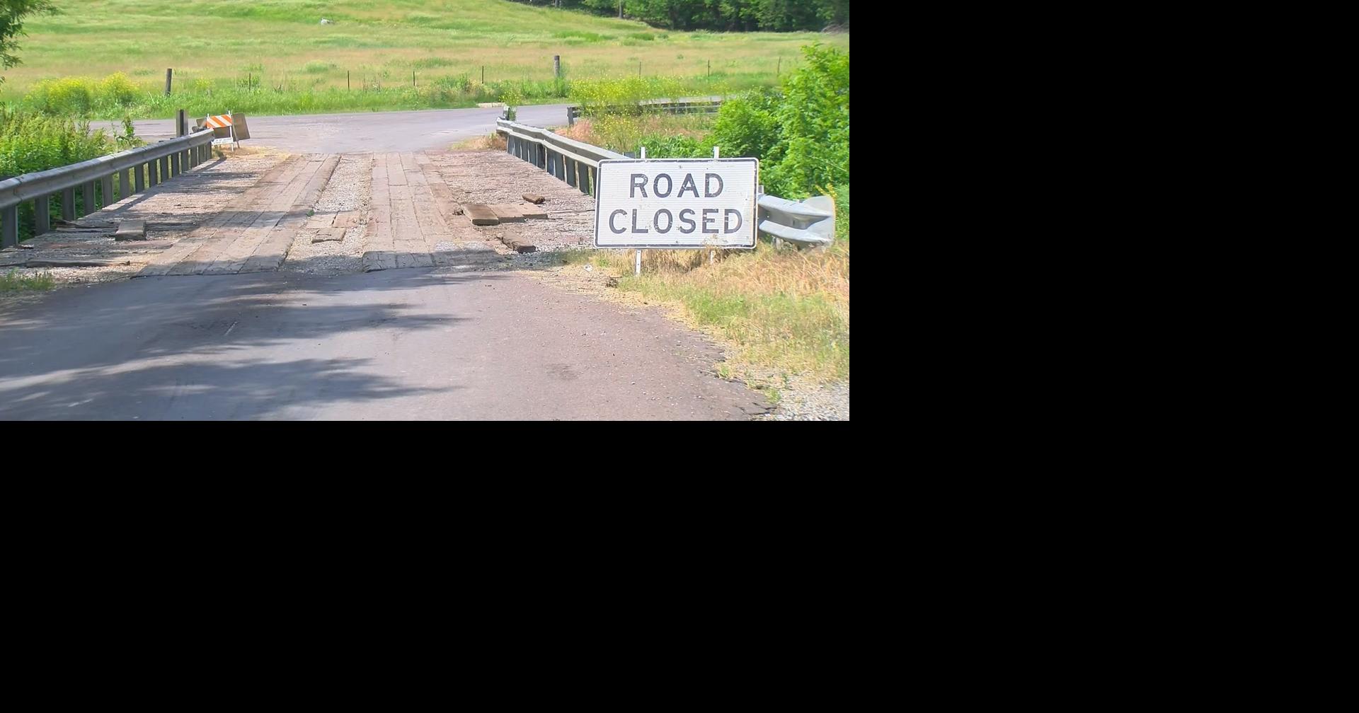SE Ajax Road bridge in Buchanan County is closed until further notice ...