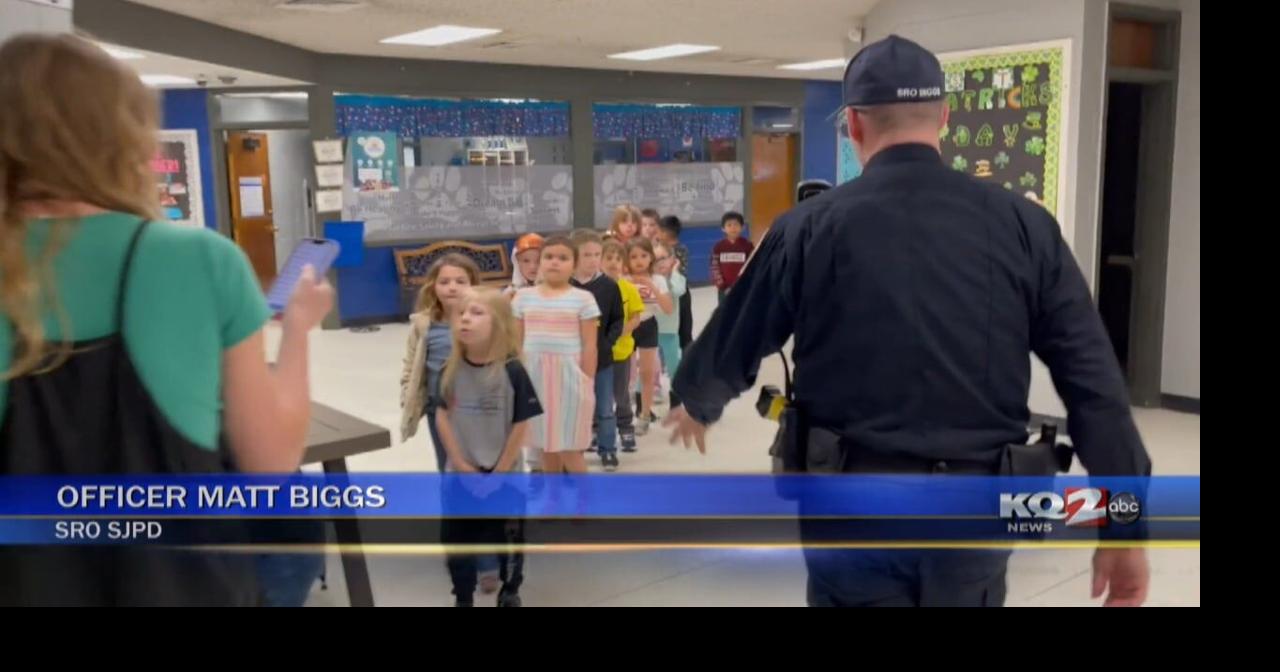 Salute the Badge 3/20/24 SRO SJPD Officer Matt Biggs | Video | kq2.com