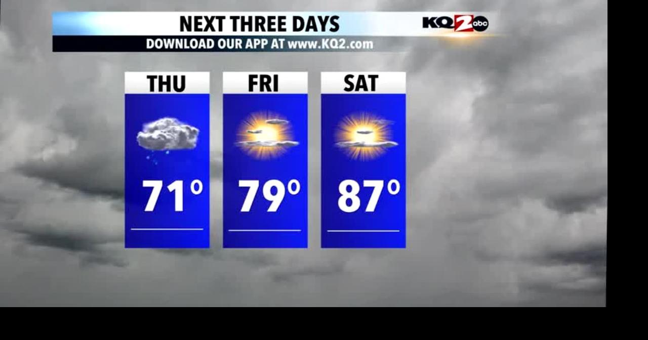 KQ2 Forecast: Rainy Thursday ahead; Warmer temperatures on the way this ...