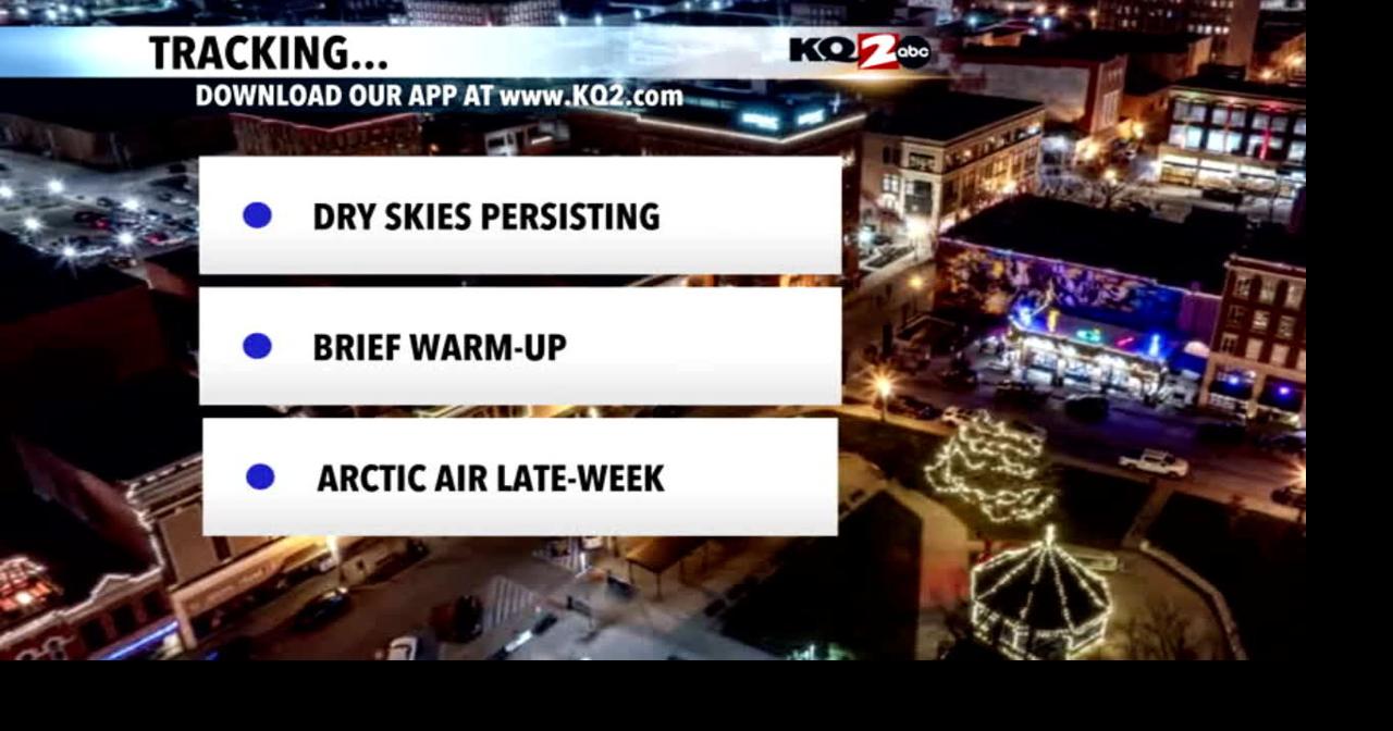 Tracking a brief warm-up before frigid air returns | Video | kq2.com
