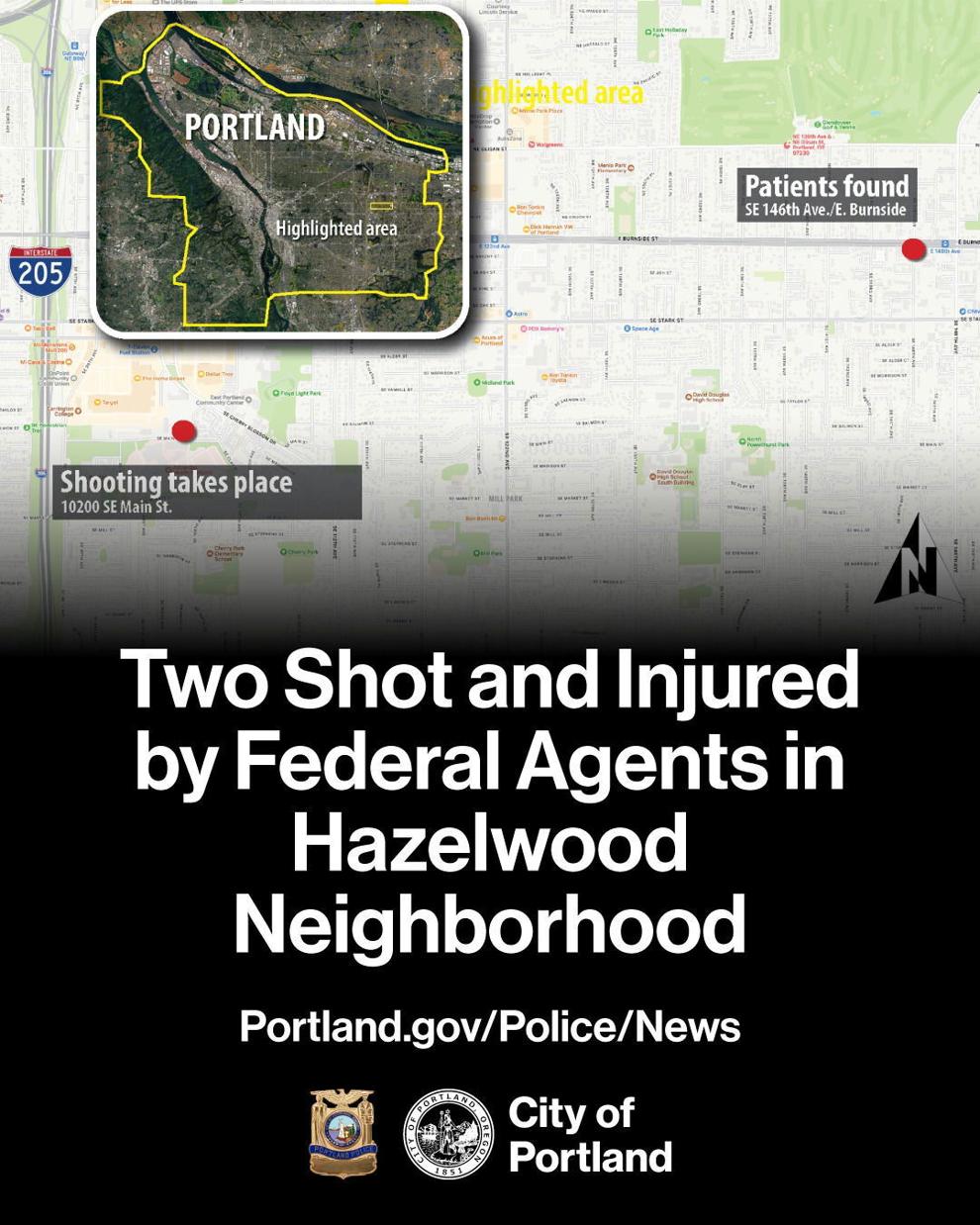 Federal agents involved in Portland shooting of man, woman | News | kq2.com
