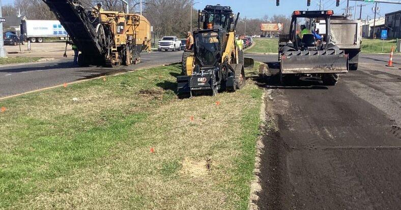 Youree Drive repair project progresses into next phase | News | ktbs.com