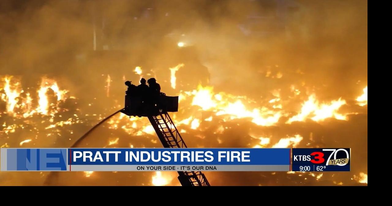 Fire at Pratt Industries contained and being monitored | News | ktbs.com